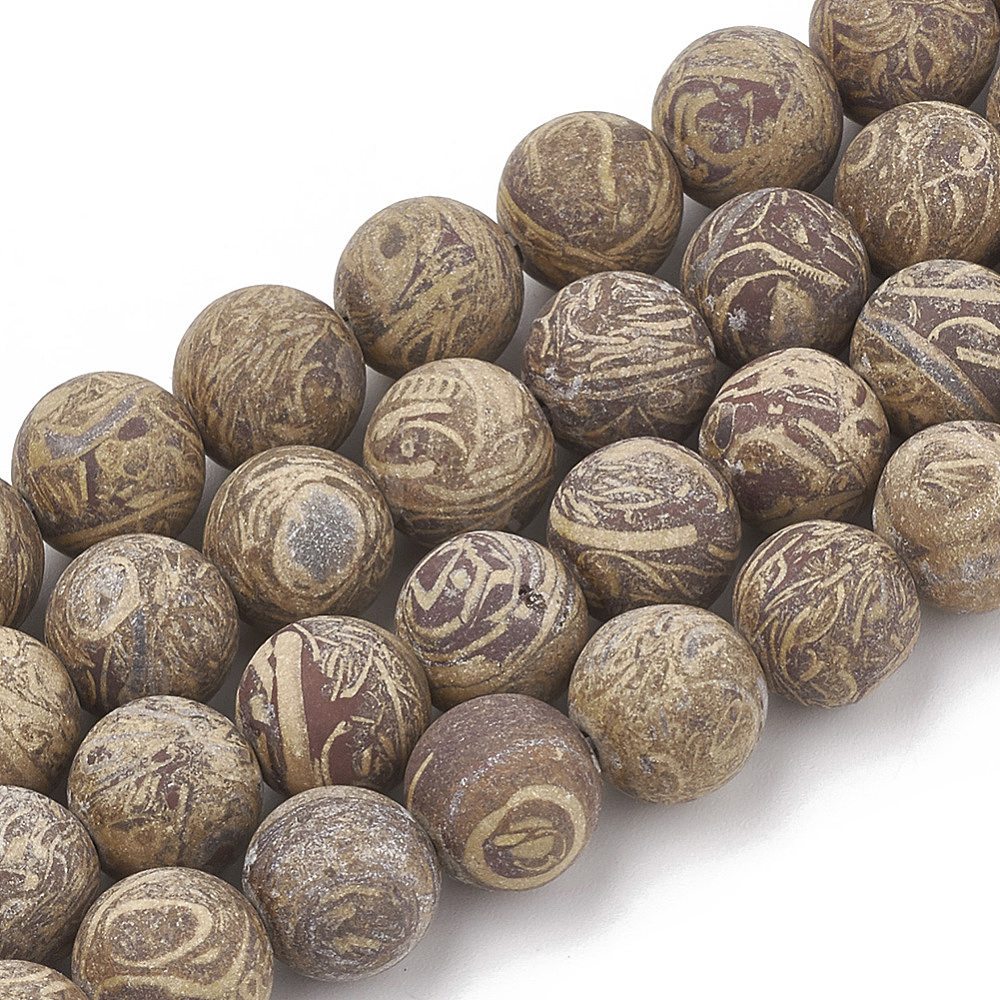 Wholesale Natural Elephant Skin Jasper/Miriam Stone/Calligraphy Stone ...